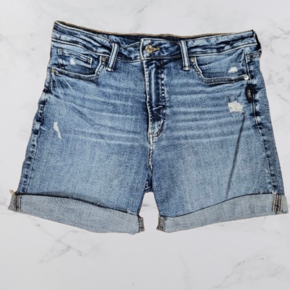 Silver Jeans | Shorts | Silver Jeans Co Womens Sure Thing Long Short ...